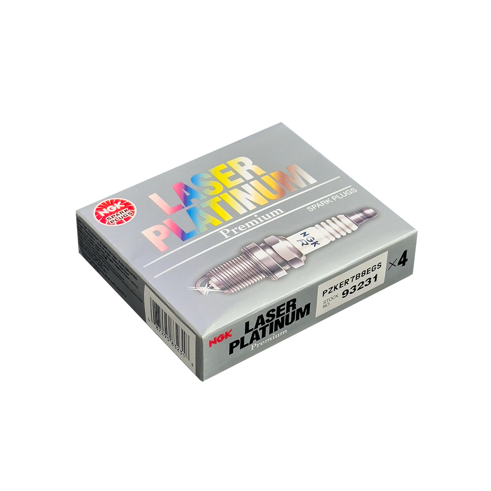 1.4 TSI EA211 MQB - NGK PZKER7B8EGS (93231) Laser Platinum Spark Plugs ...